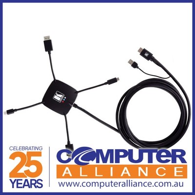 Kramer Active Multi-Format Input to HDMI Output Cable 4K@60Hz K-SPIDER ...