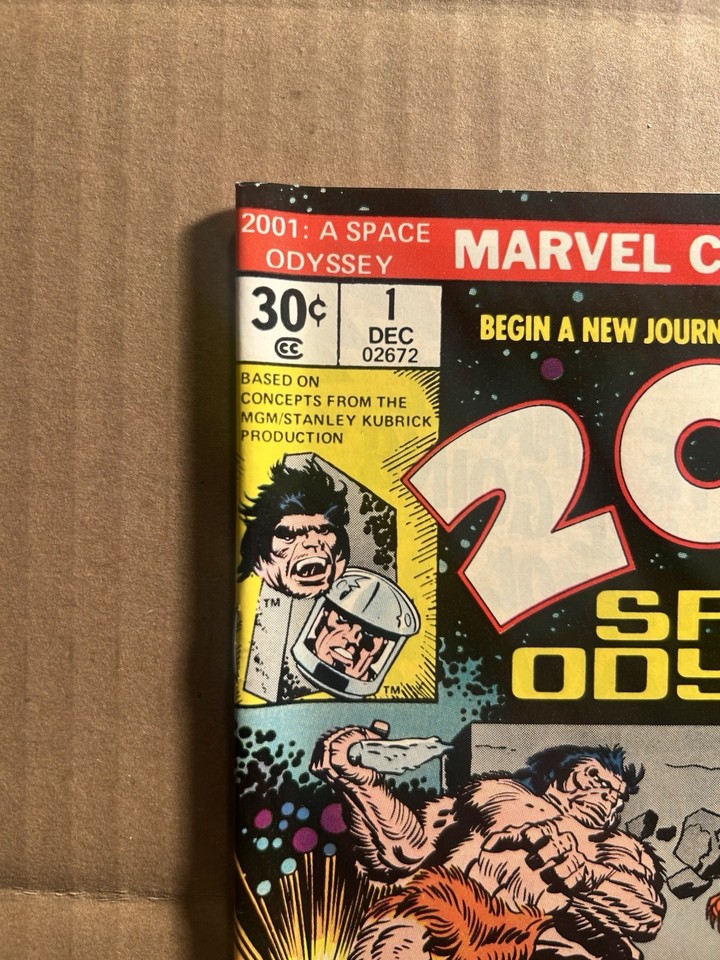 2001: A Space Odyssey #1 1976 Marvel Comics based on Stanley Kubrick ...