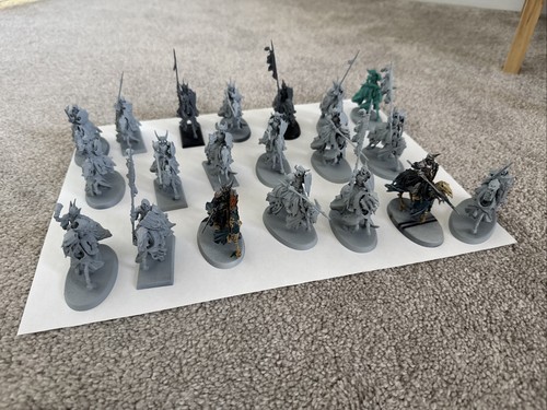 Warhammer Vampire Counts AoS Soulblight Gravelords - Black Knights x 20 ...