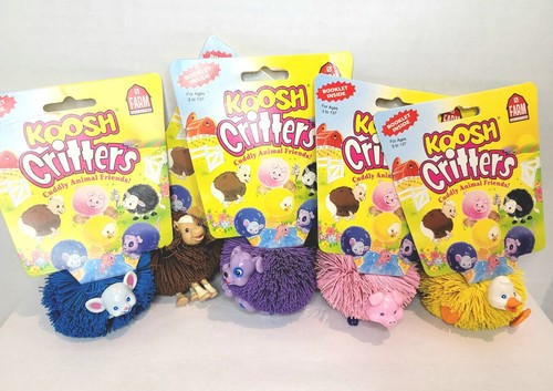 Koosh Critters Animals OddzOn Vintage 90s Collectible Nostalgia Toy ...