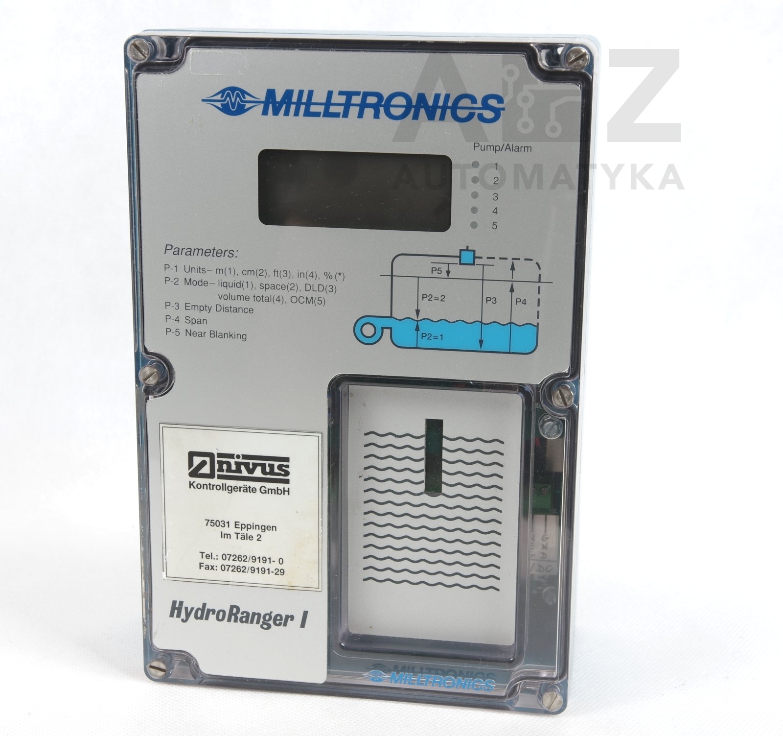 MILLTRONICS HYDRORANGER I 1 03-24-94 263-IU 032494 263IU 24751350-05 | eBay