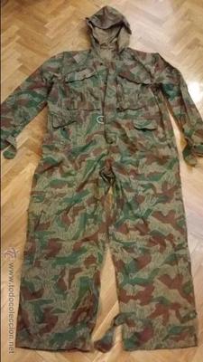 BULGARIAN CAMO SPLINTER JUMPSUIT COVERALL SOVIET BULGARIA PARA COMMANDO ...