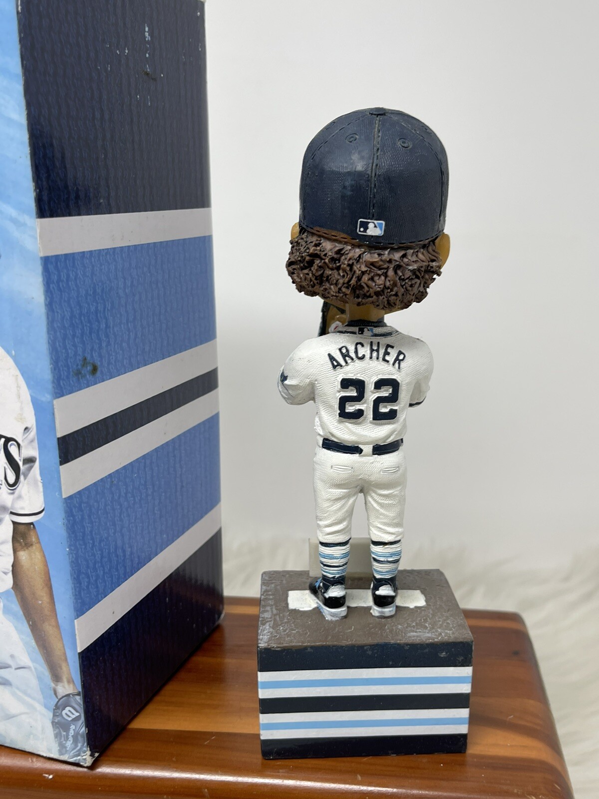 2016 Tampa Bay Rays Chris Archer K-Counter Bobblehead SGA NIB Bobble ...