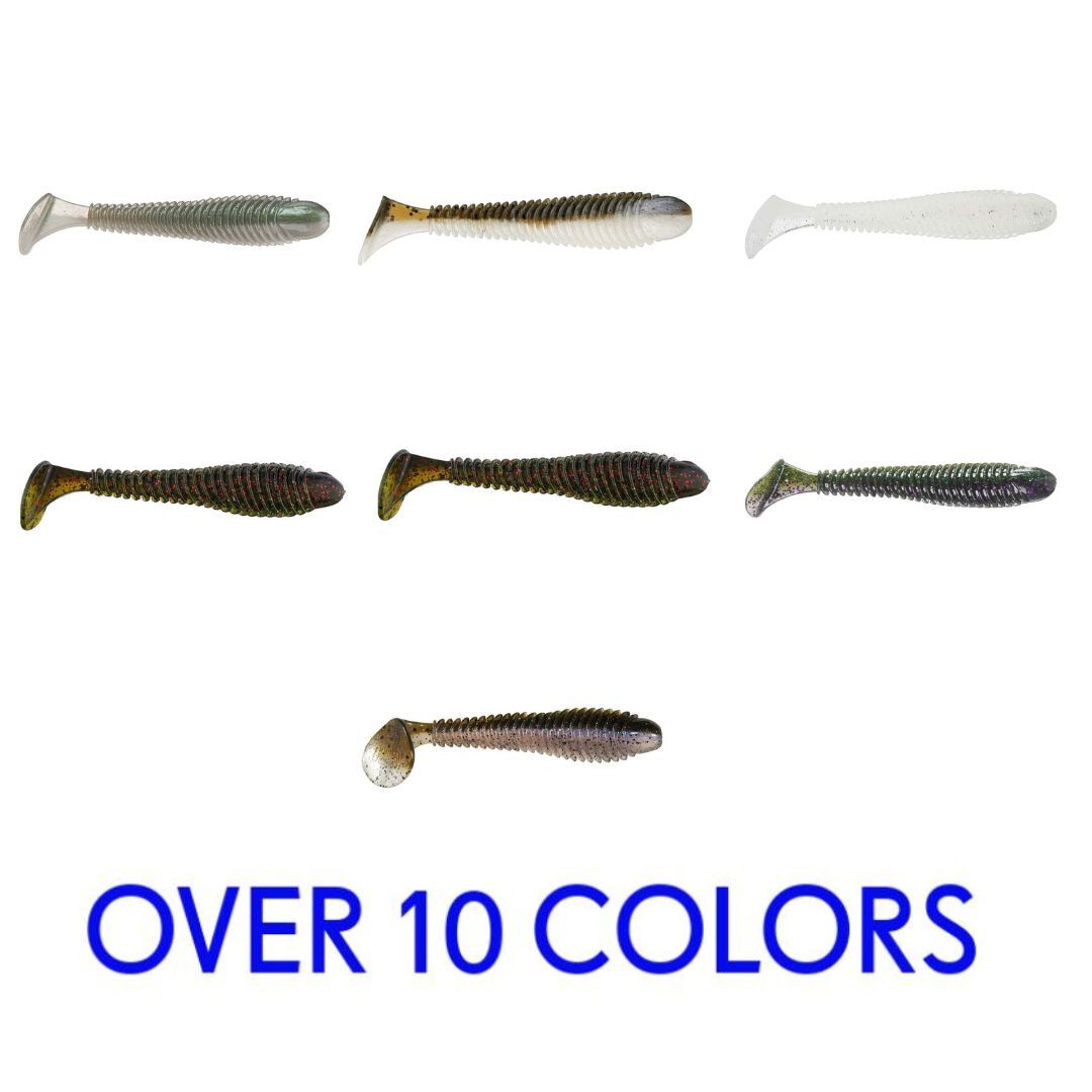 Googan Saucy Swimmer Soft Plastic Bait | eBay