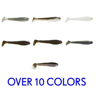 Googan Saucy Swimmer Soft Plastic Bait | eBay