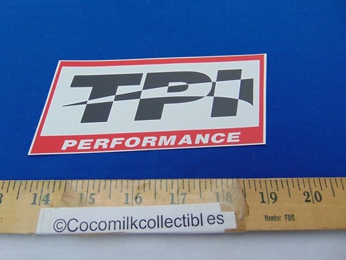Vintage Decal Sticker TPI Performance Chips Programmers Street Racing ...