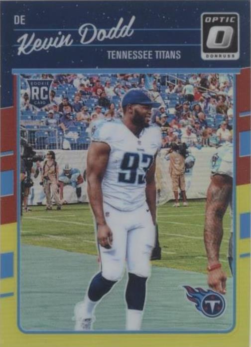 2016 Donruss Optic - Rookies Kevin Dodd #129 Red and Yellow (RC) for ...