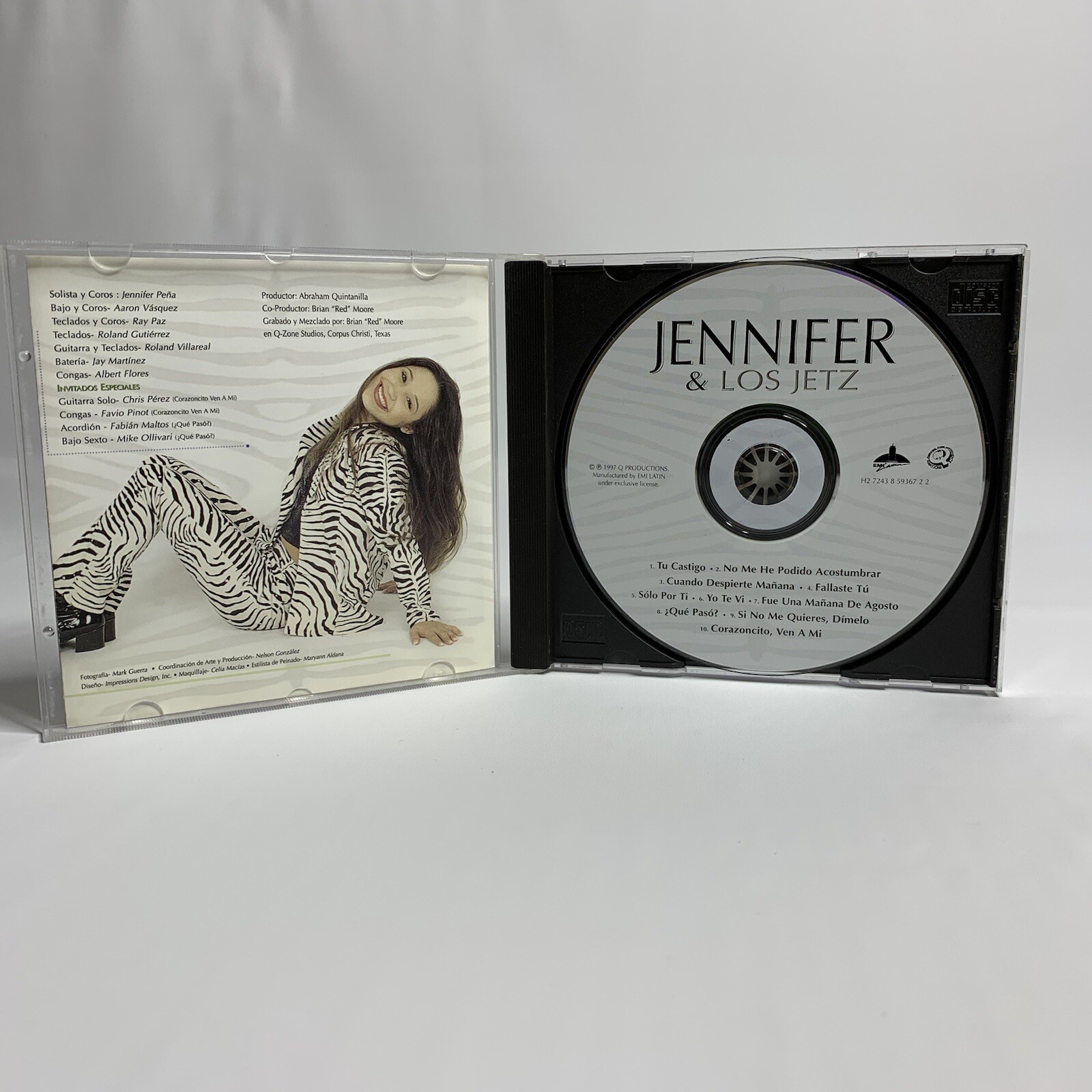 Jennifer Y Los Jetz CD Debut 1997 Like Selena Tejano Cumbia Texmex Rare ...