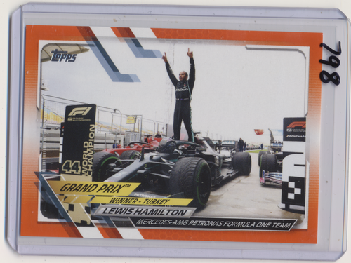 2021 Topps Formula 1 Lewis Hamilton #151 Orange /25 | eBay