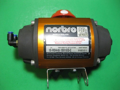 Norbro Pneumatic Actuator -- 10-RDA40-1SD1E0-C -- Used | eBay