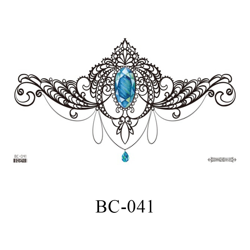 Waterproof Temporary Tattoo Sticker Women Sleeve Arm Body Tattoo ...