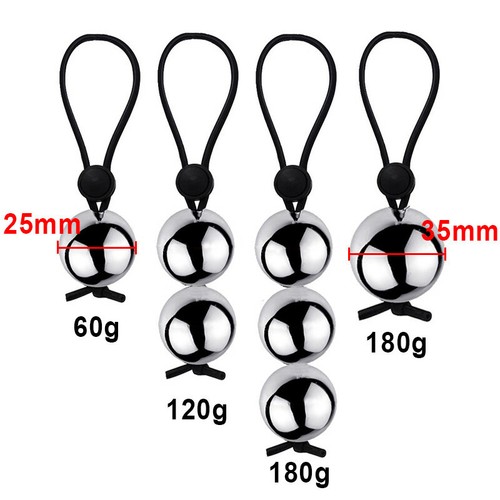 Men Penis Enlarge Ball Exercise Weight Stretcher Device Enhance Hanging ...