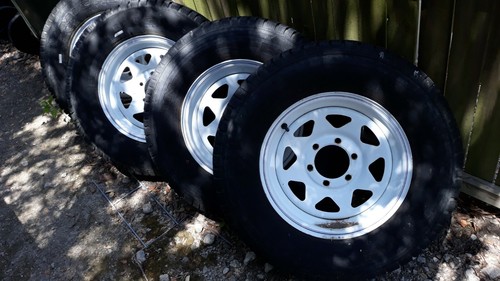 Chevy White Spoke Wheels with Michelin Tires | eBay