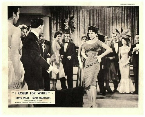 I Passed For White Original Lobby Card Sonya Wilde Dancing in Sexy ...