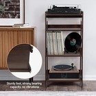 4 Tier Record Player Stand Turntable Stand Table With Record Storage ...