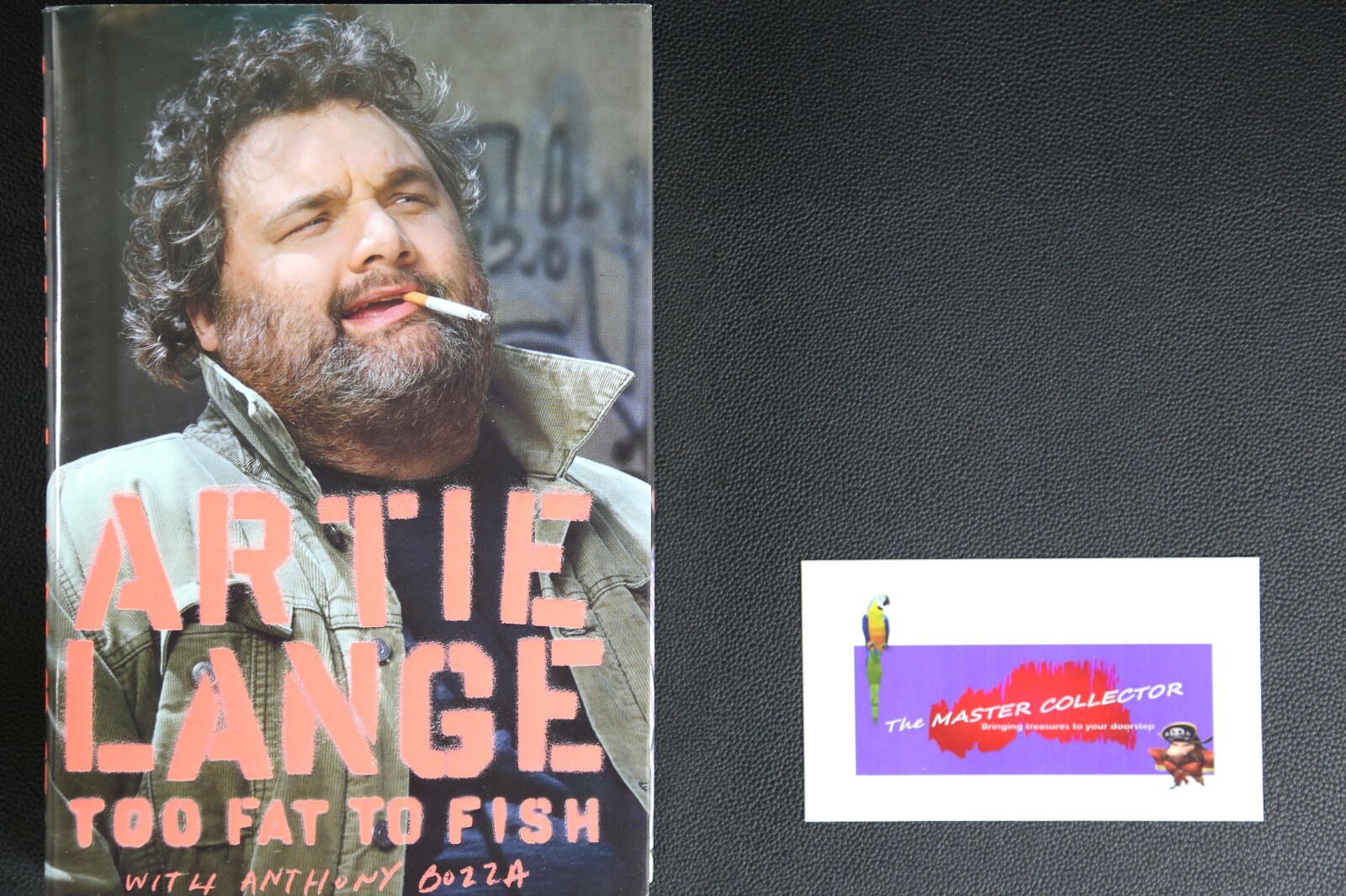 💎ARTIE LANGE TOO FAT TO FISH WITH ANTHONY BOZZA HARDCOVER💎 | eBay