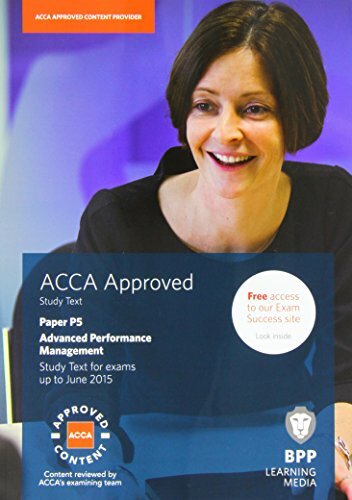 ACCA P5 Advanced Performance Management: Study Text by BPP Learning Media Book | eBay