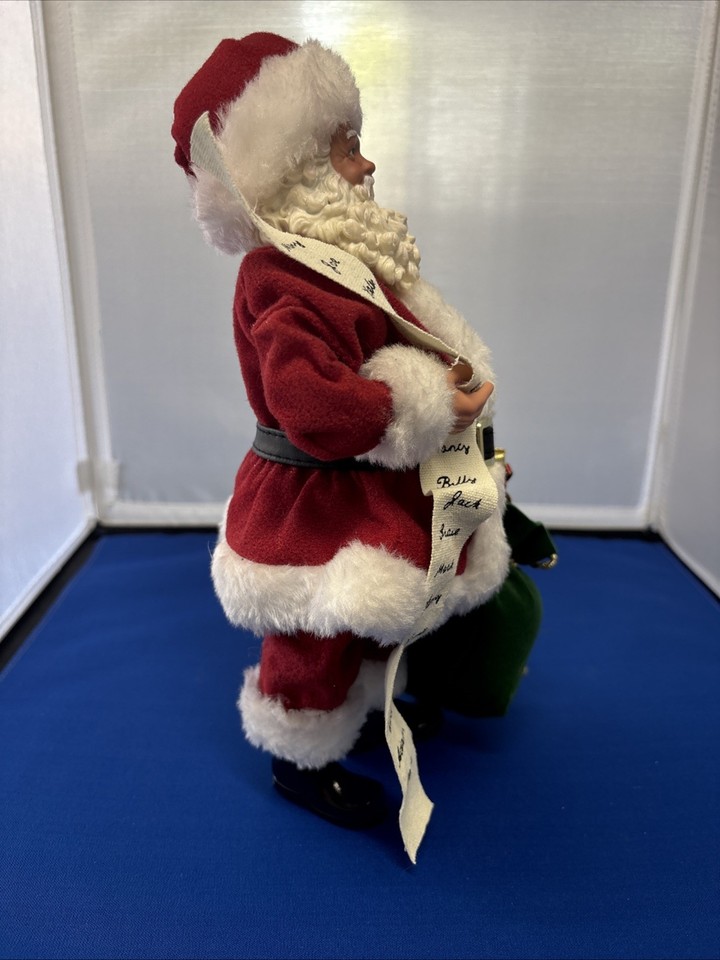 Merry Brite Santa Claus nice list 10.5" Figurine NWT Christmas Gifts | eBay