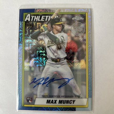 2025 Topps Update Max Muncy 1990 Topps Baseball Chrome Auto /199 U90C ...
