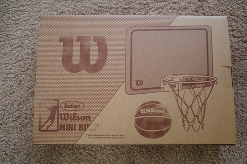 Wilson x Bodega Collab Mini Basketball Hoop | eBay