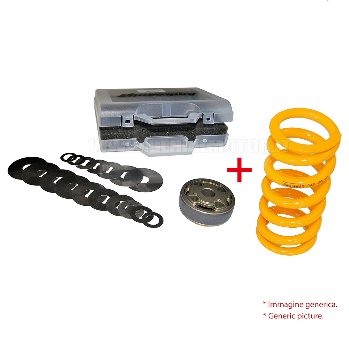 Andreani Upgrade Mono OEM Piston Spring Lamel Ducati Hyperstrada 821 ...