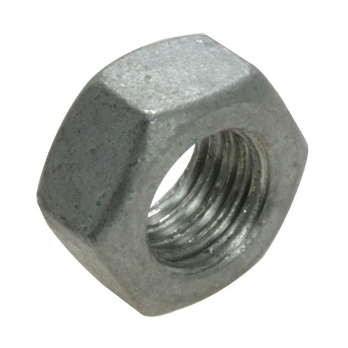 Qty 400 Hex Standard Nut M8 (8mm) Galvanised Class 8.8 Hot Dipped Galv ...