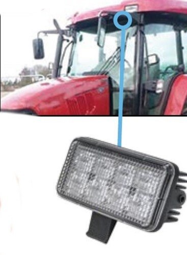 Fits Case IH Tractor LED Upper Cab Light Front or Rear CS CVX Maxxum ...