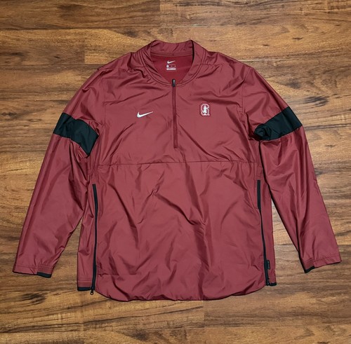 Stanford University Men’s Nike On-Field Apparel 1/4 Zip Vented Jacket ...
