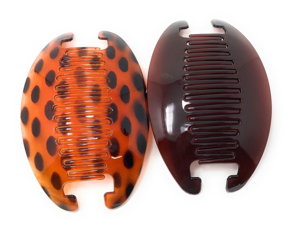 Jumbo Banana Comb Clip Thick Hair Riser Claw Interlocking Jaw Extra ...