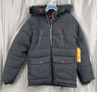 Member's Mark Boy's Ultimate Weather Resistant Parka Jacket size 10-12 ...