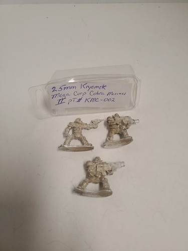 Kryomek Miniatures Mega Corp Cobra Marine II KMC-002 25mm Sci Fi RPG ...