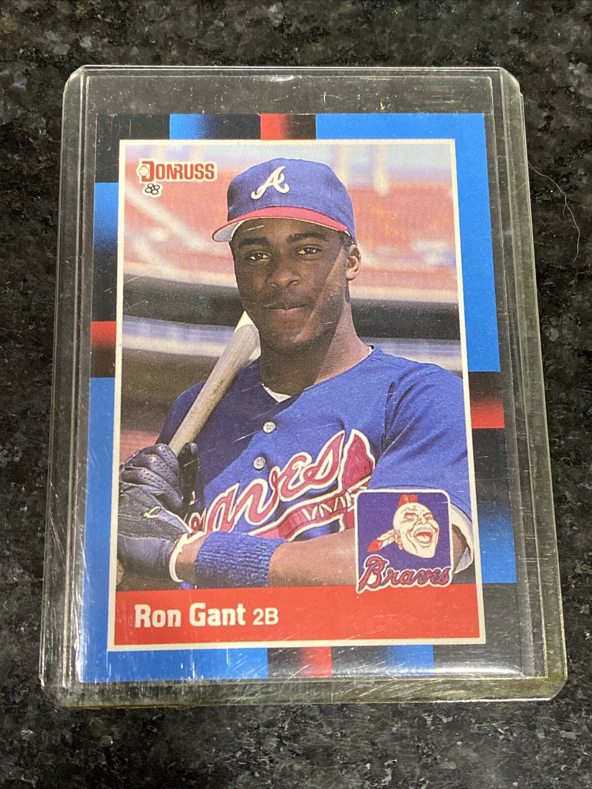 1988 Donruss Ron Gant #654 Atlanta Braves Rookie RC Card | eBay