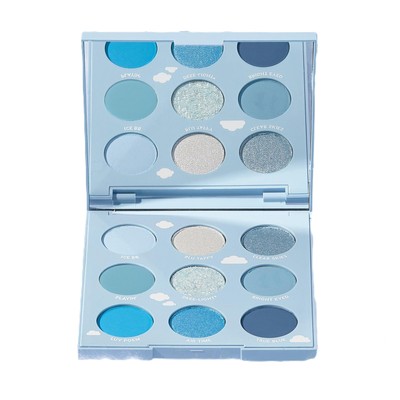 Colourpop On Cloud Blue Shadow Palette - Baby Blue Shadow with Matte ...