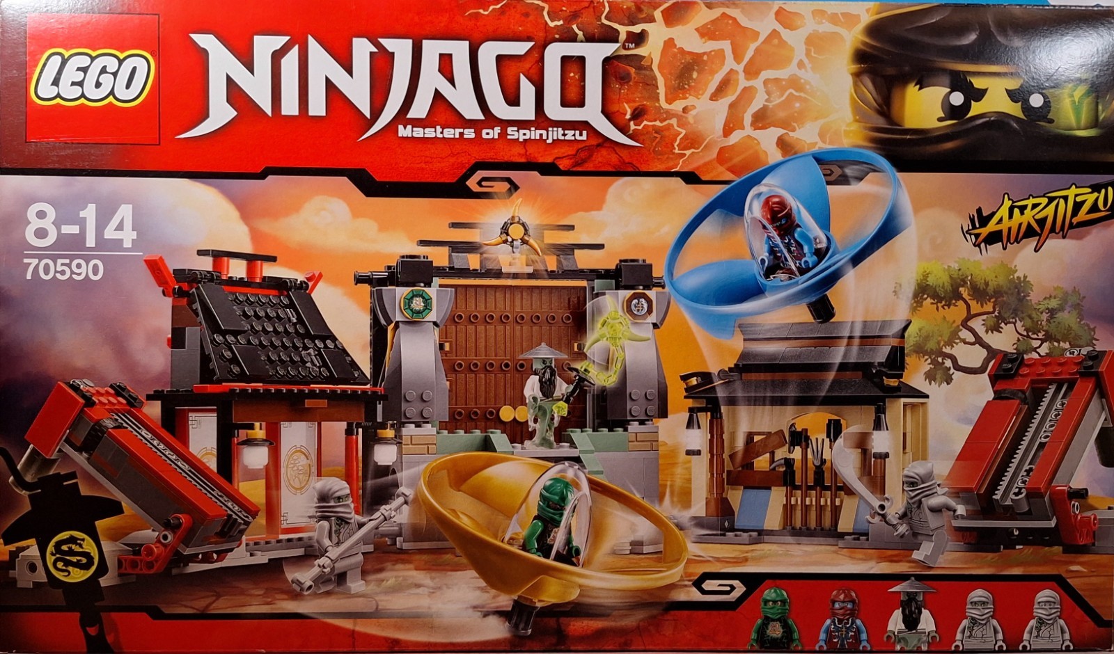 Lego Ninjago (70590) - Airjitzu Turnierarena - komplett | eBay.de