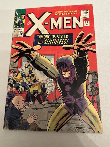 Marvel Comics the X-Men #14 November 1965 1st Appearance of the Sentinels | eBay