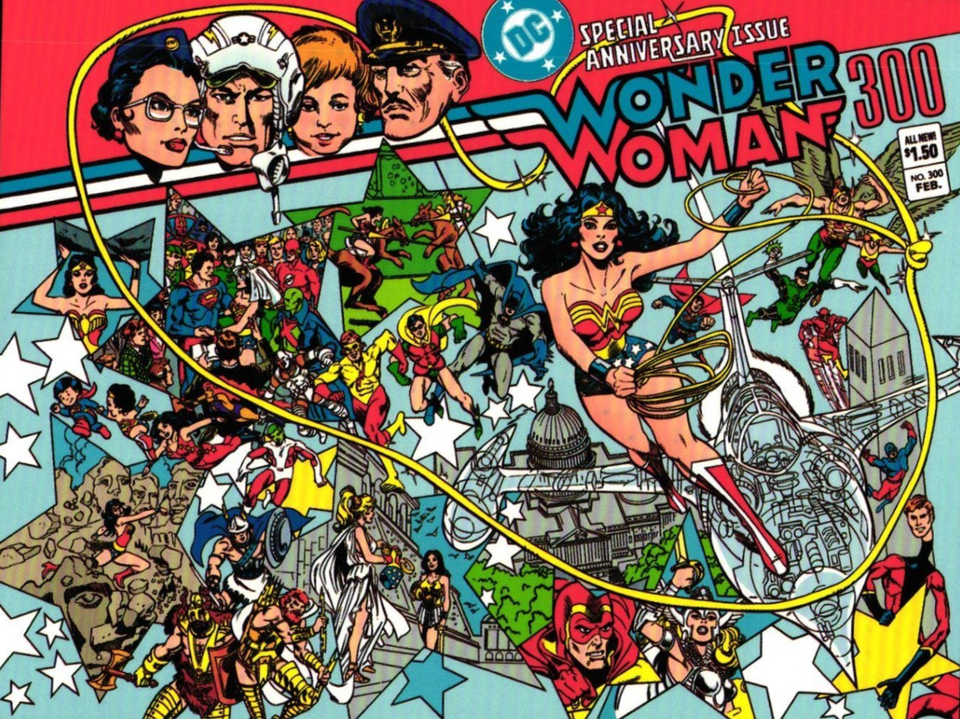 Comic Cover Postcard Wonder Woman Chronicle Books 2010 DC Comics | eBay