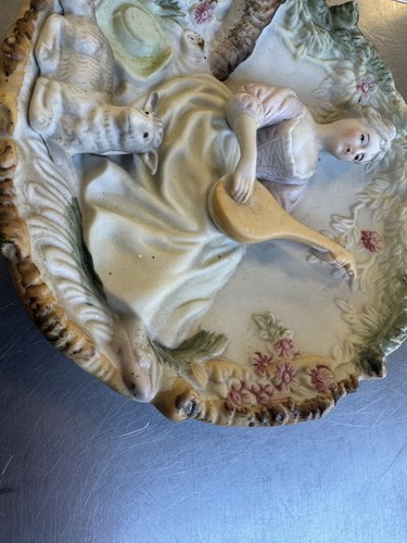 Hand Painted 3-D Wall Piece, Stamped Betson | eBay