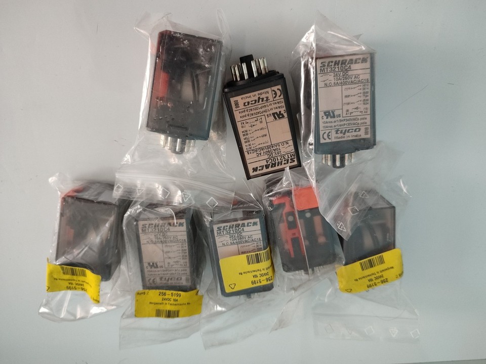 Relais Schrack MT3210C4 /24 Volt DC 8 Stk | eBay.de