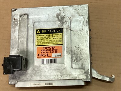 06 LEXUS SC430 ABS TRAC VSC TRACTION CONTROL MODULE COMPUTER OEM 89540 ...