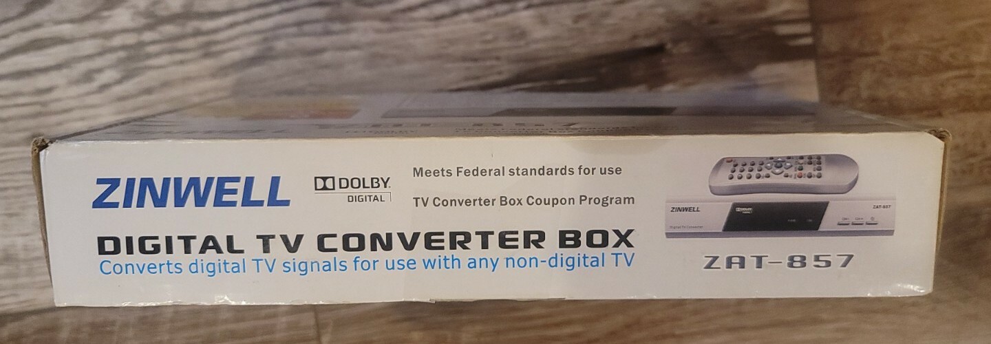 Zinwell Digital Converter Zat-857 for sale online | eBay