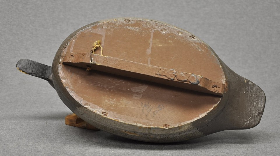 PAIR OF CANVASBACK duck decoy decoys JEFF TEETER SIGNED MAGNUM OP ...