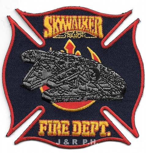 Skywalker Ranch, California Maltese Cross "STAR WARS" (3.75" x 3.75 ...