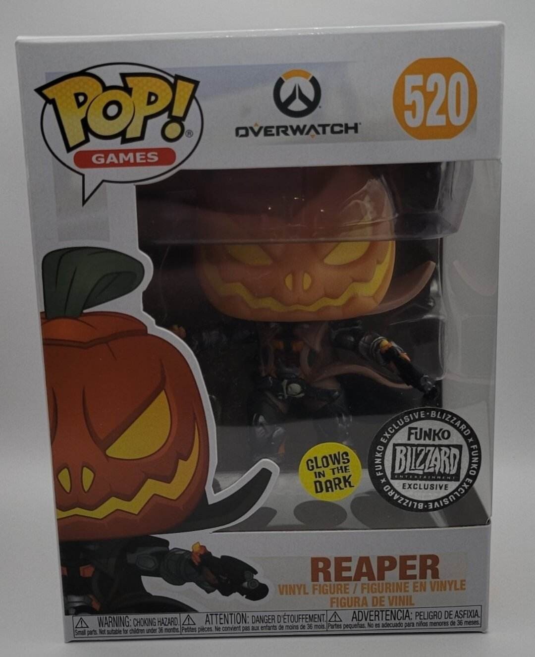 Overwatch Reaper Funko Pop 520 Blizzard Exclusive | eBay