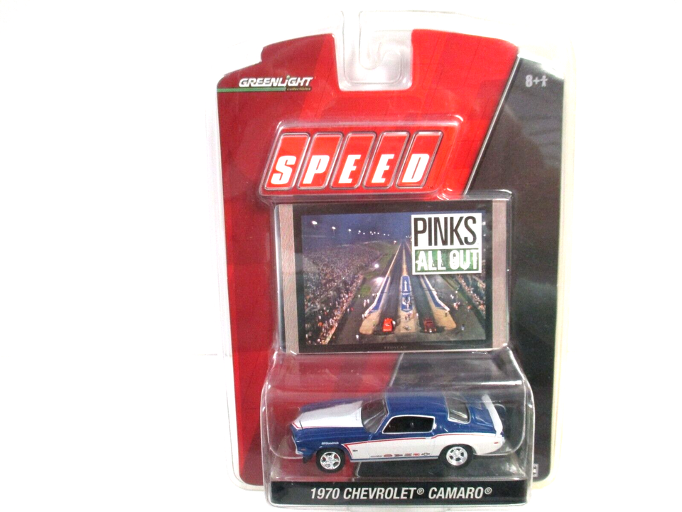 GREENLIGHT - PINKS ALL OUT - 1970 CHEVROLET CAMARO DRAG CAR 1/64 ...