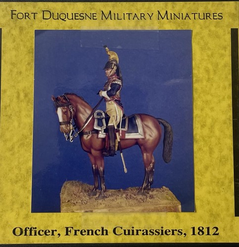 Fort Duquesne 120mm Resin Model French Cuirassier Officer 1812 ...