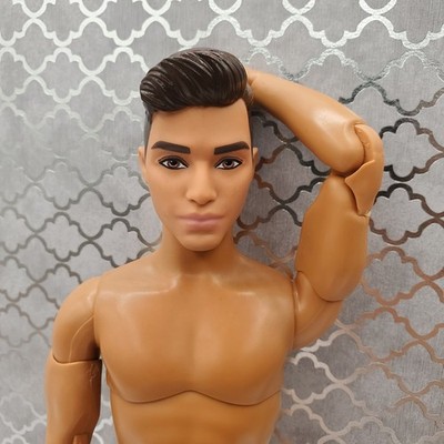 Ken Doll Made To Move Hybrid, New Fashionista Ken Head, New Mtm Body | eBay