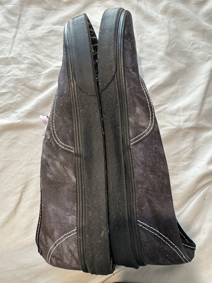 Men’s Size 13 Vans Midnight Shift Collection Washed Black/ Light Purple ...
