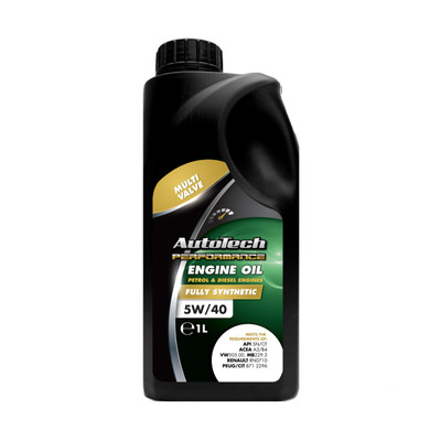 AutoTech Performance 5w40 Fully Synthetic Engine Oil - 1 Litre | eBay UK