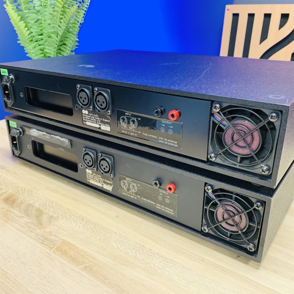 Naim NAP135 Monoblock HiFii Separate Power Amplifiers (Pair) inc ...