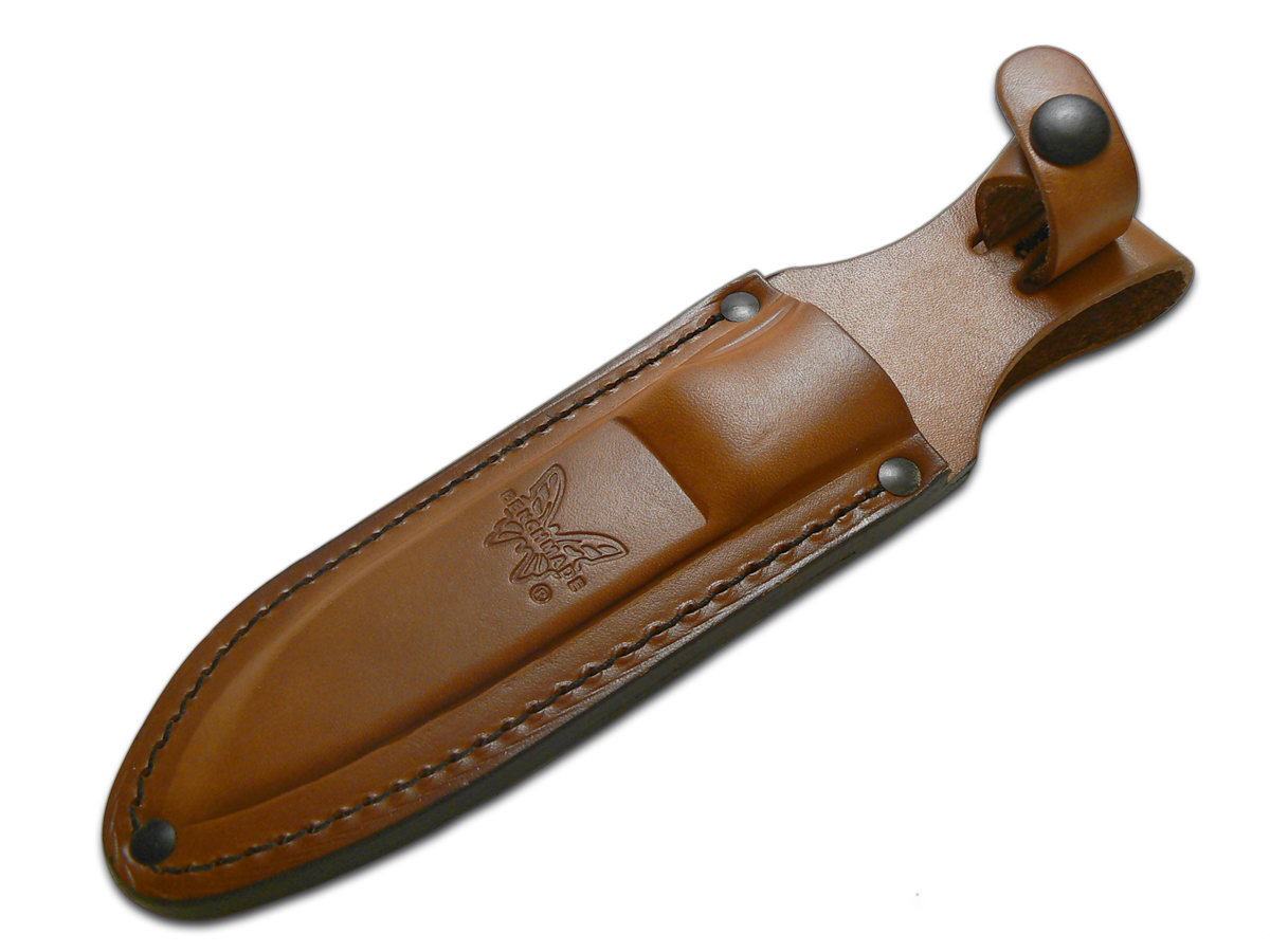 Benchmade Knives 103193F Leather Belt Sheath for Saddle Mountain ...